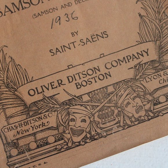 Vintage | Accents | Vintage 93s Music Booklet Grand Opera Librettos ...